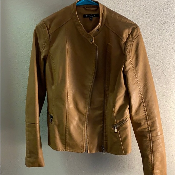 Baccini | Jackets & Coats | Leather Jacket | Poshmark